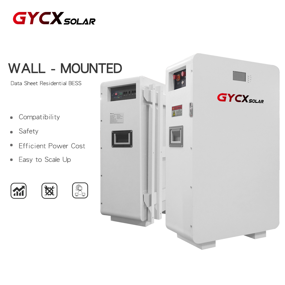 100ah Lithium Battery Wall Mounted - GYCX Solar Smart Energy Solutions