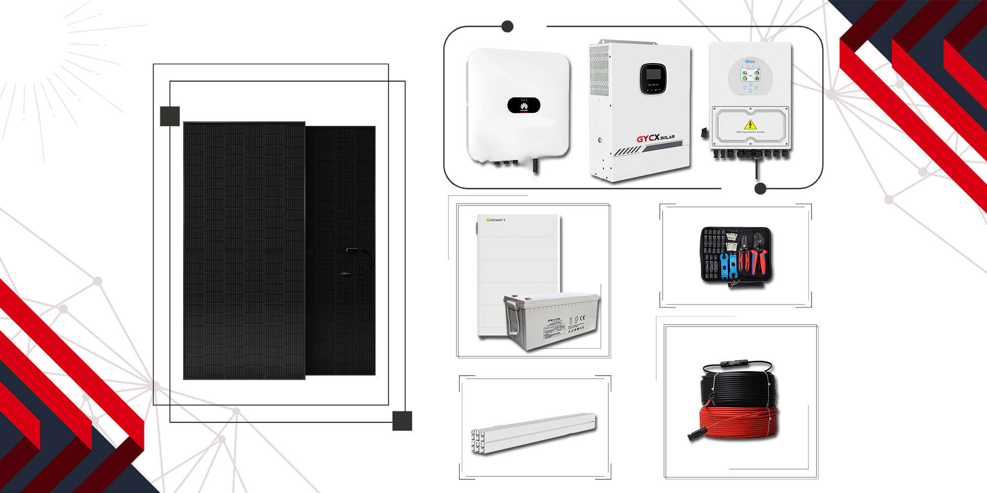 GYCX Solar 3KW Hybrid - GYCX Solar Smart Energy Solutions
