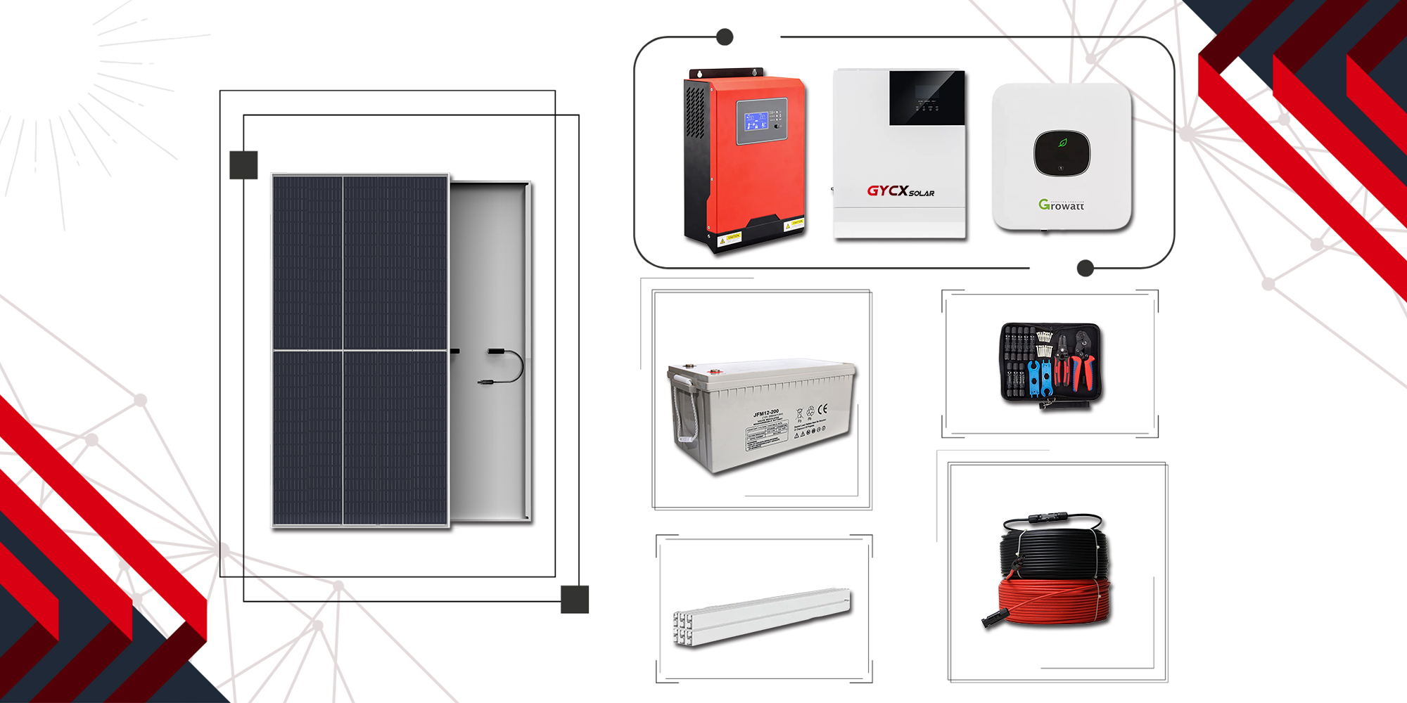 GYCX Solar 600W Off Grid - GYCX Solar Smart Energy Solutions