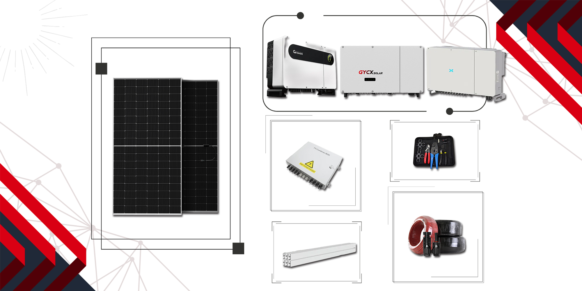 GYCX Solar 100KW On Grid Solar System - GYCX Solar Smart Energy Solutions GYCX Solar 100KW On Grid Solar System - GYCX Solar Smart Energy Solutions