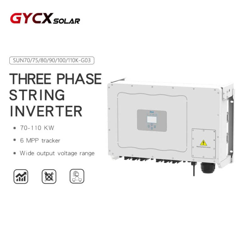 SUN70/75/80/90/100/110K-G03 | Deye 100kw Inverter | Three Phase | 6 ...