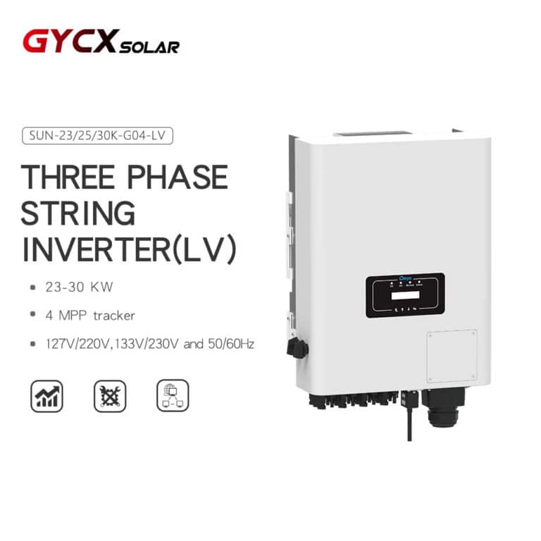 SUN-23/25/30K-G04-LV | Deye 25kw Inverter | Three Phase | 4 MPPT | Low ...