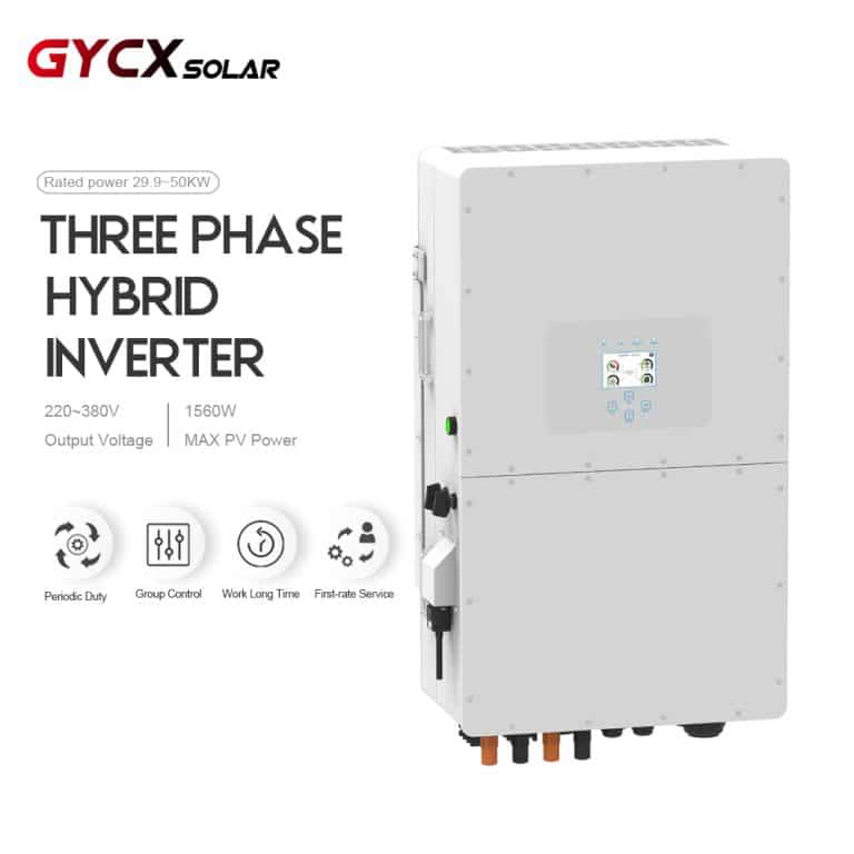 SUN-29.9/30/35/40/50K-SG01HP3-EU-BM3/4 | Three Phase | 2/3/4 MPPT | Deye 50kw Hybrid Inverter ...
