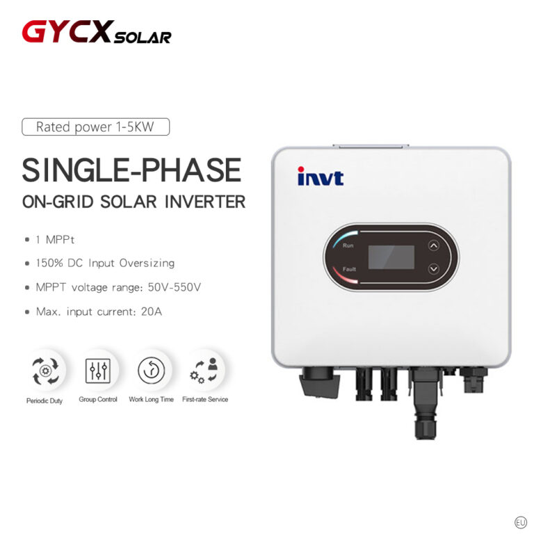 XG1-5kW-S | Invt 5kw | Single-phase | On-grid Solar Inverter - GYCX ...