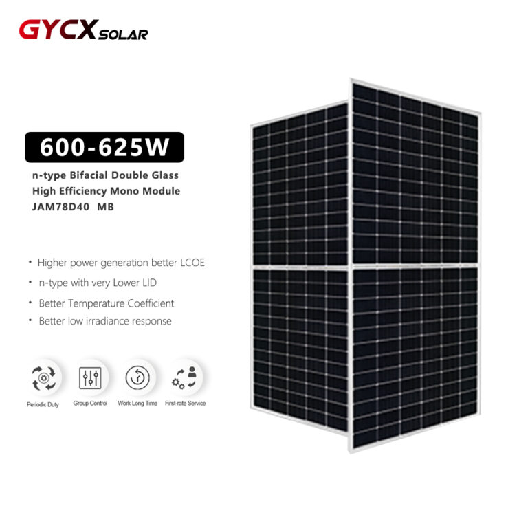 JAM78D40 MB | JA Solar Solar Panels | 600-625W | N-type Bifacial Double ...