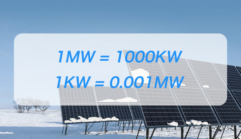 The Difference Between Kilowatt And Megawatt - GYCX Solar Smart Energy ...