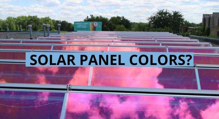 Color Solar Panels - All The Answers You Want To Know About The Color ...
